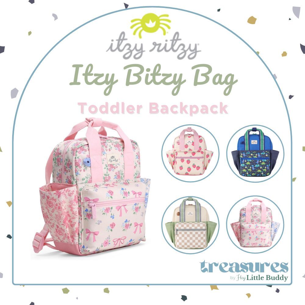 Itzy Bitzy Bag Toddler Kids Backpack Daycare Preschool Tadika Taska ...