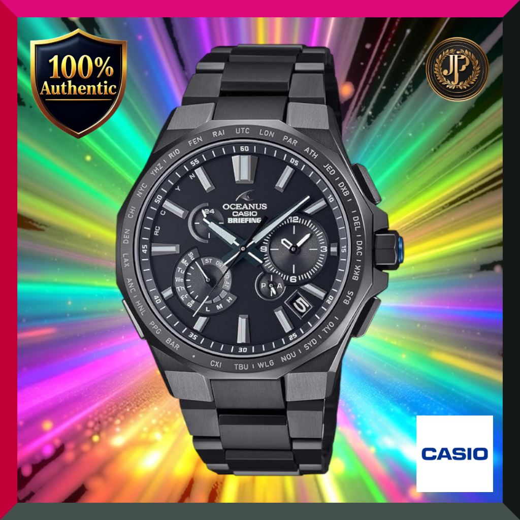 [Casio] Watch OCEANUS BRIEFING collaboration model Made in Japan Classic Line Bluetooth equipped ...