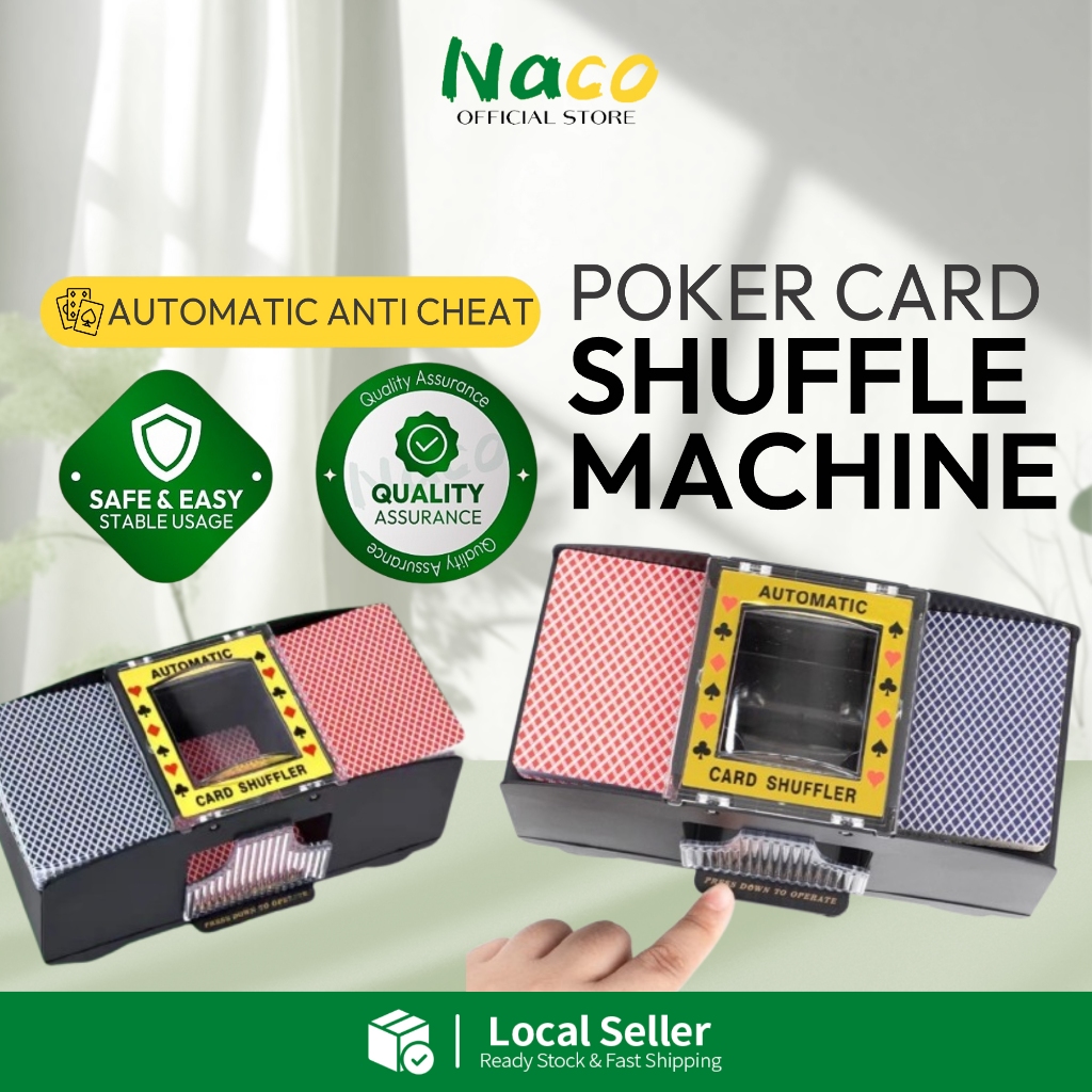 Automatic Poker Card Shuffler Playing Card Shuffler Poker Card Shuffle ...