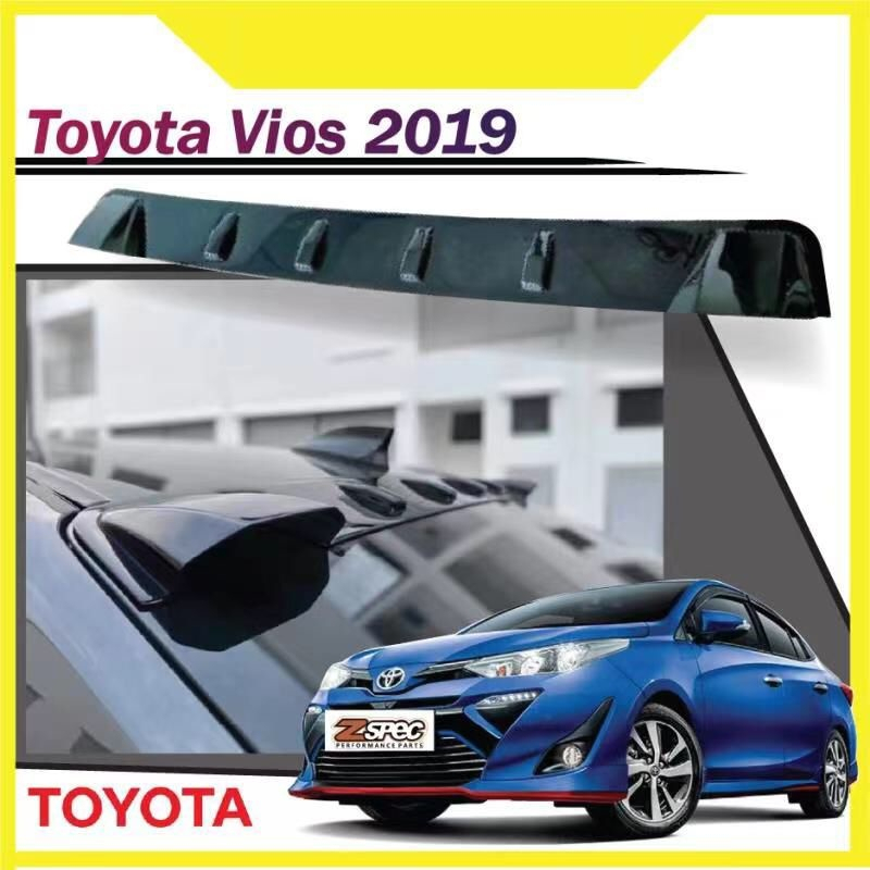 Toyota Vios 2019 2022 NCP151 NSP151 Rear Roof Window Visor Spoiler Rear ...
