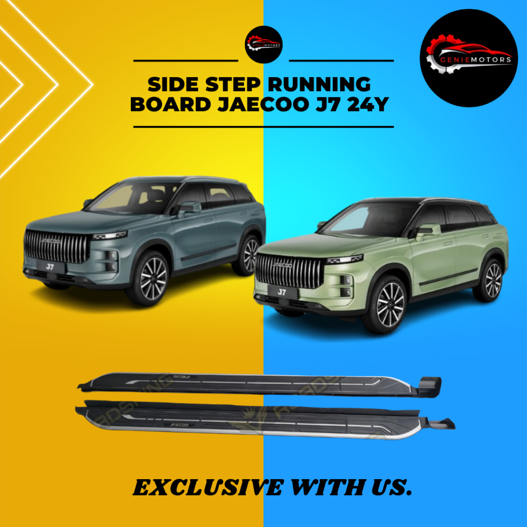 JAECOO J7 SIDE STEP RUNNING BOARD HIGH SPEC | Shopee Malaysia