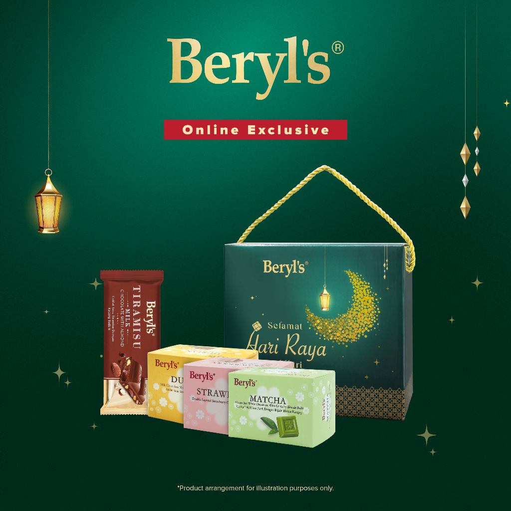 [RAYA EXCLUSIVE] Beryl's Riang Ria Aidilfitri Gift Box | Shopee Malaysia