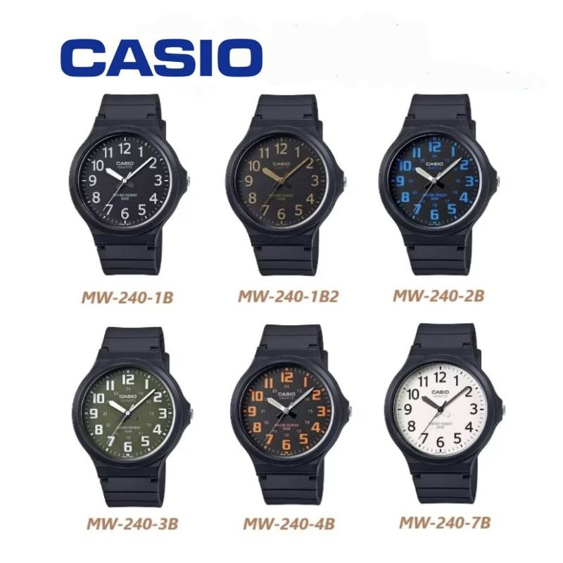 Casio Men Watch MW-240 | Shopee Malaysia