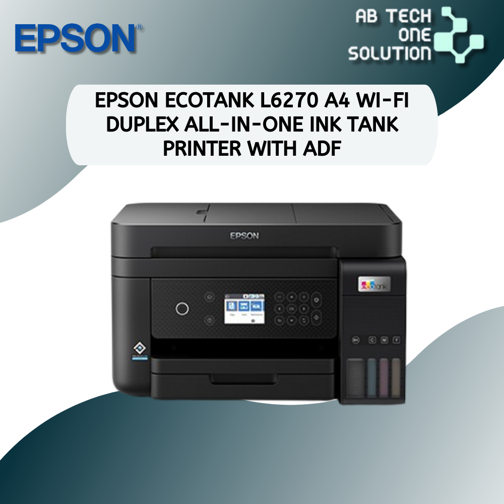 Epson EcoTank L6270 A4 Wi-Fi Duplex All-in-One Ink Tank Printer with ...