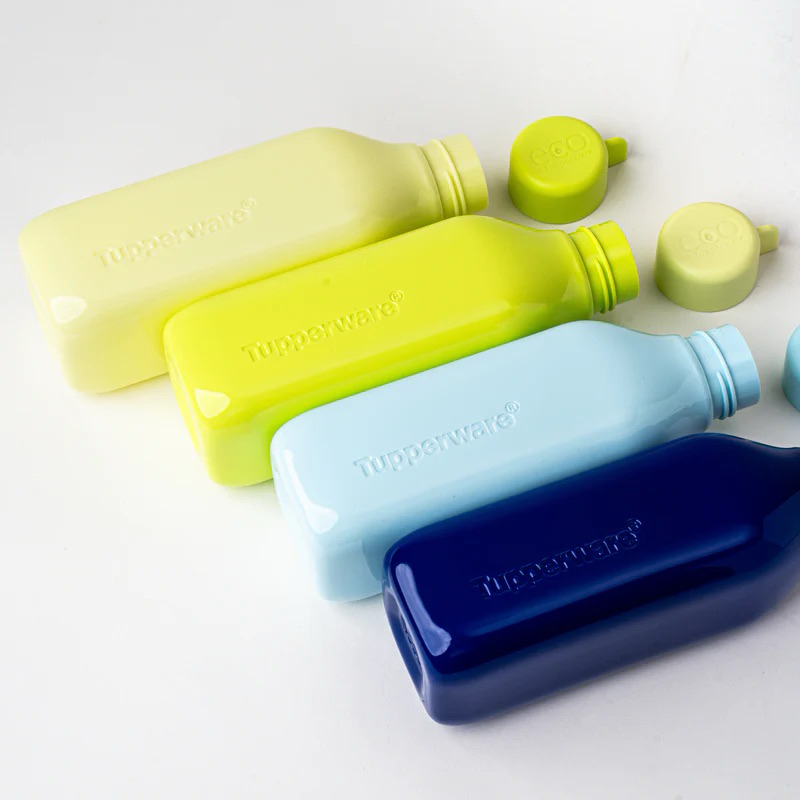 TUPPERWARE SQUARE ECO BOTTLE 500ML (4pcs) | Shopee Malaysia