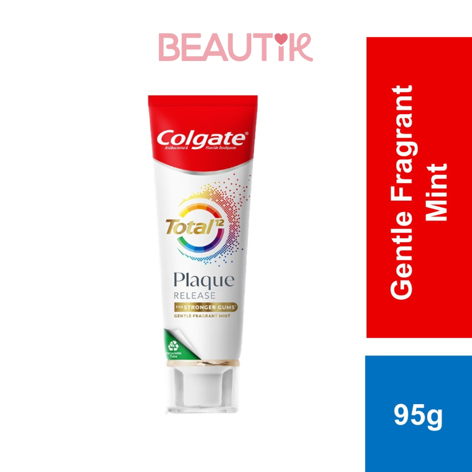 Colgate Total Plaque Release Gentle Fragrant Mint (95g) | Shopee Malaysia