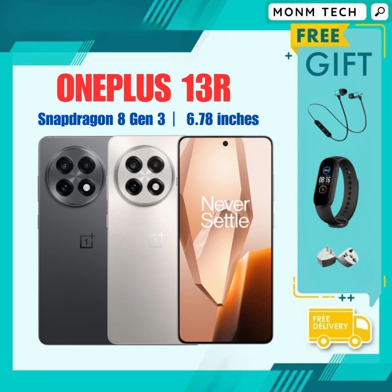[Global Version] OnePlus 13R Snapdragon 8 Gen 3 6.78 inches 6000 mAh 80W wired 50+50MP AMOLED ...