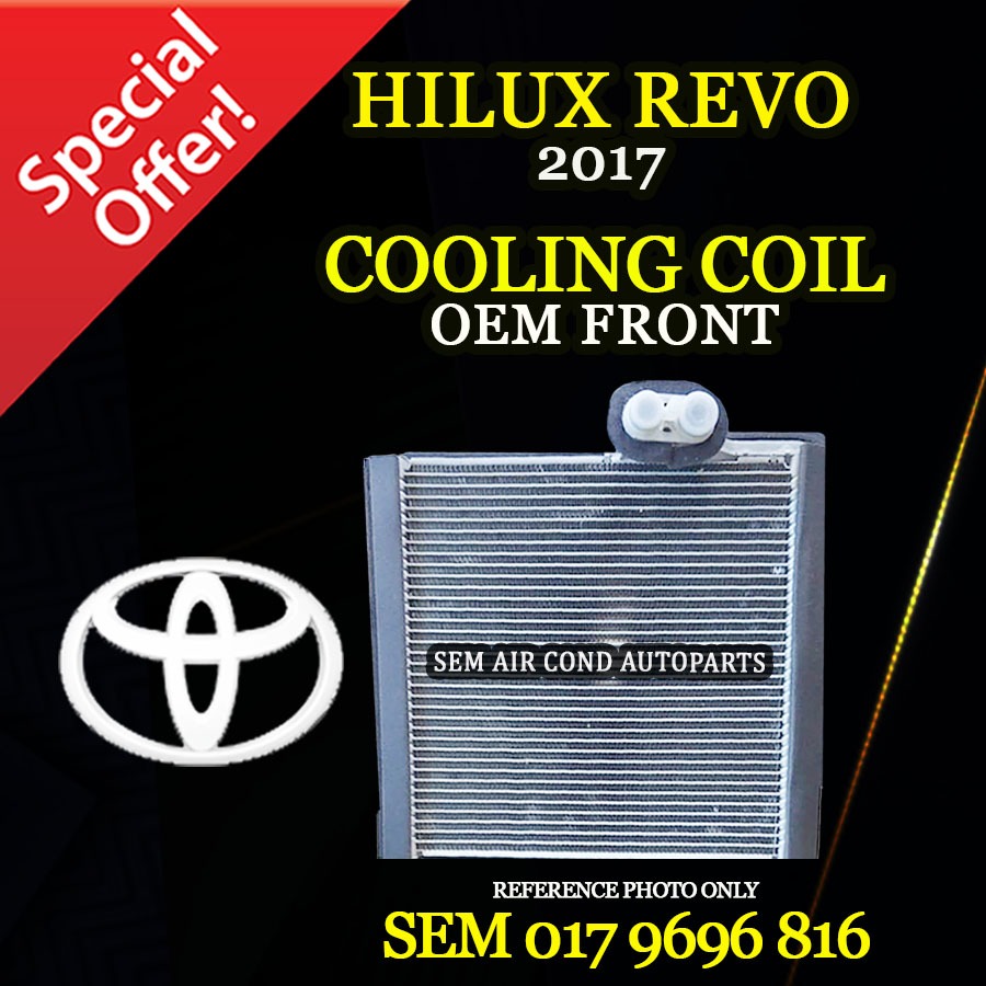TOYOTA HILUX REVO NEW MODEL 2017 YEAR OEM NEW COOLING COIL/ EVAPORATOR ...