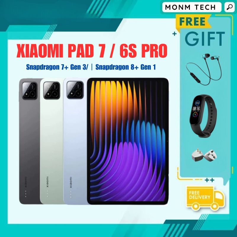 [Ready Stock] Xiaomi Pad 7 Snapdragon 7+ Gen 3/ 6s Pro Tablet / 12.4 ...