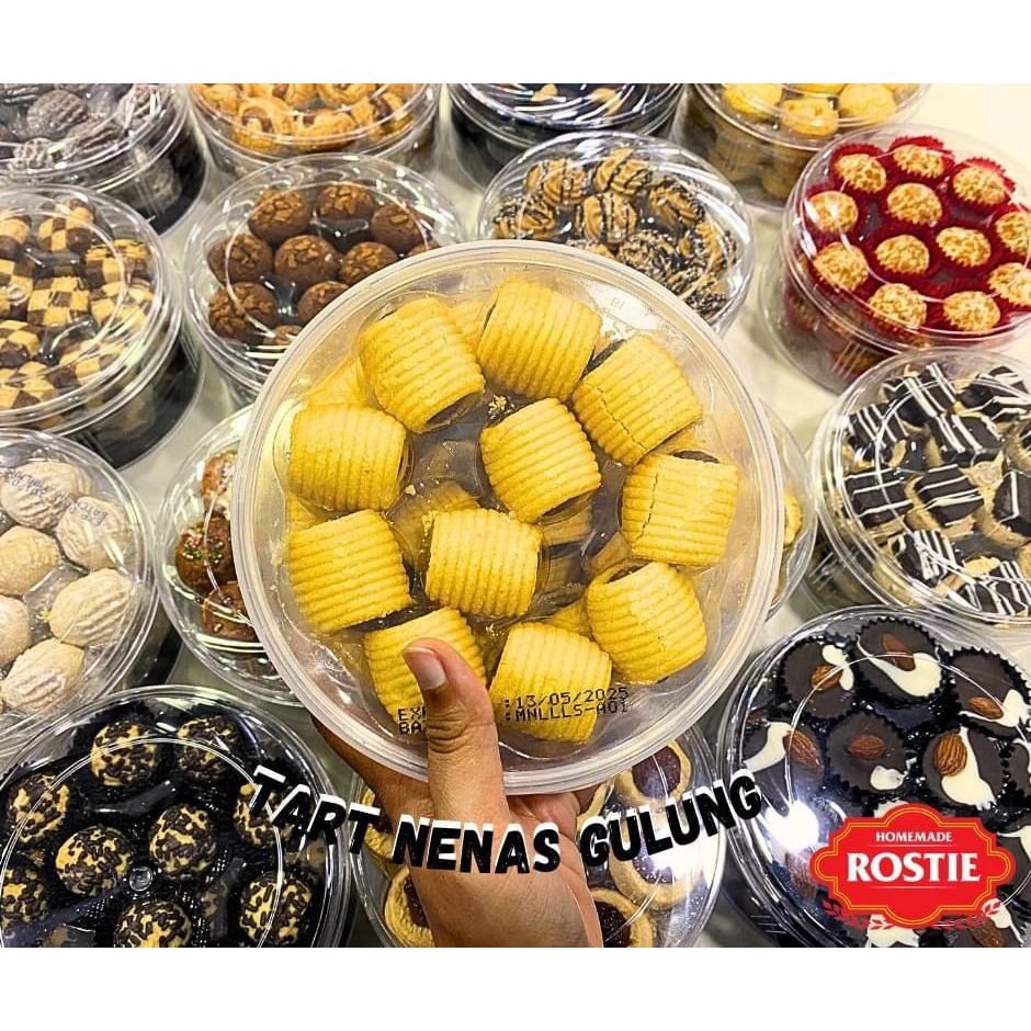 🔥Promosi 🔥Rostie Kuih Raya 2025 kuih makmur nenas tart coklat kuih ...