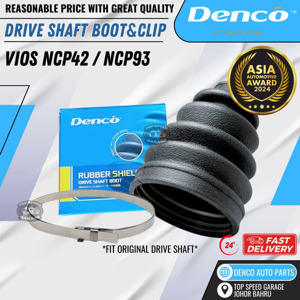 DENCO ORIGINAL - TOYOTA VIOS NCP42 / NCP93 - DRIVE SHAFT BOOT INNER ...