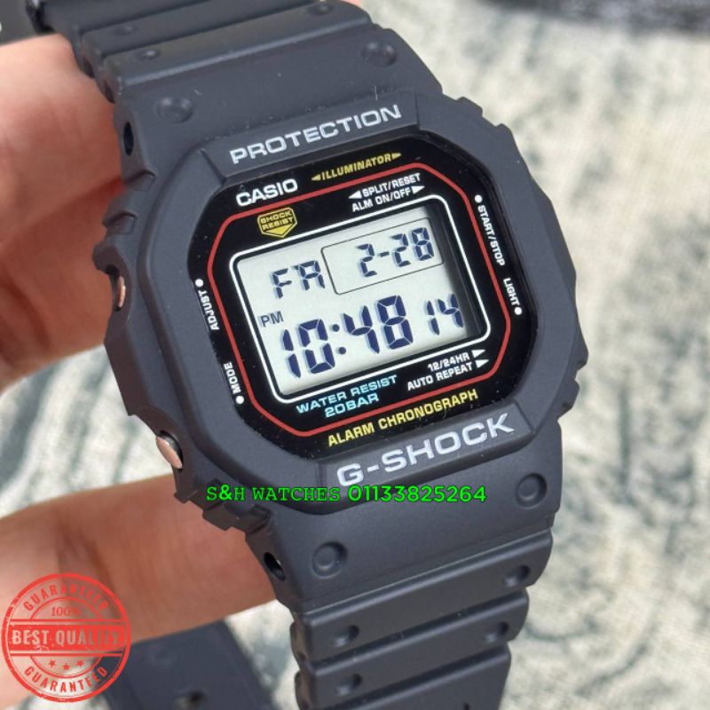 ORIGINAL CASIO G-SHOCK DW-5600RL-1DR | Shopee Malaysia