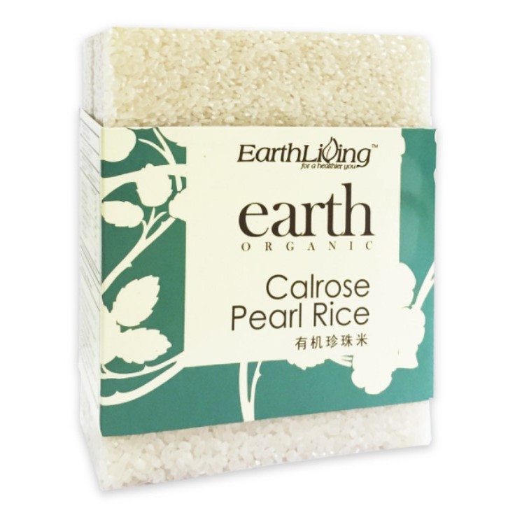 Earth Living Earth Organic Beras Mutiara Jepun Calrose Organik ...