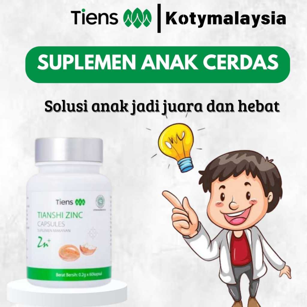zinc kapsul ubat penambah nafsu makan untuk anak dan dewasa|supplement ...