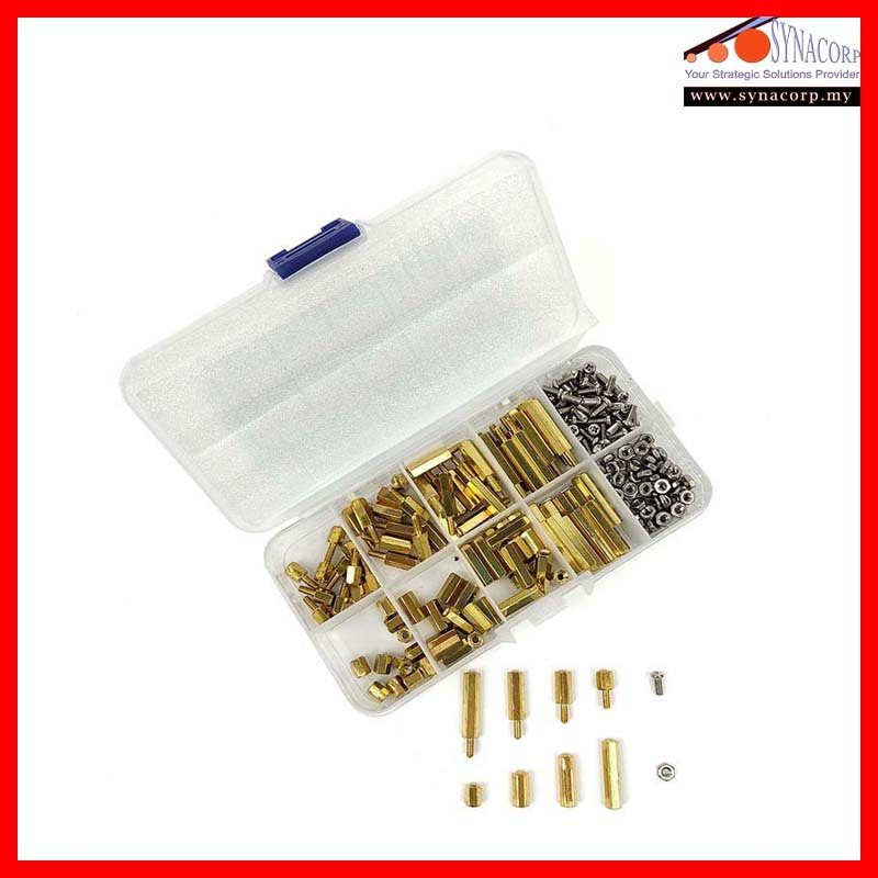 Brass M2.5 PCB Standoff Kit for Raspberry Pi - 216pcs | Shopee Malaysia