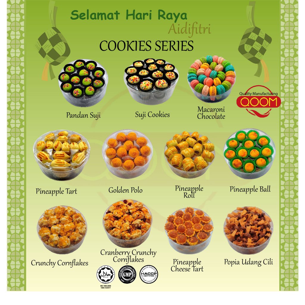 [BUY 5 FREE 1] KUIH RAYA BISKUT RAYA COOKIES RAYA 2025 (Halal) ~ LONDON ...