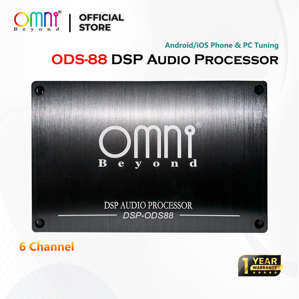 Audio Kereta OMNI BEYOND ODS88 DSP Pemproses Palam & Main Untuk Pemain ...