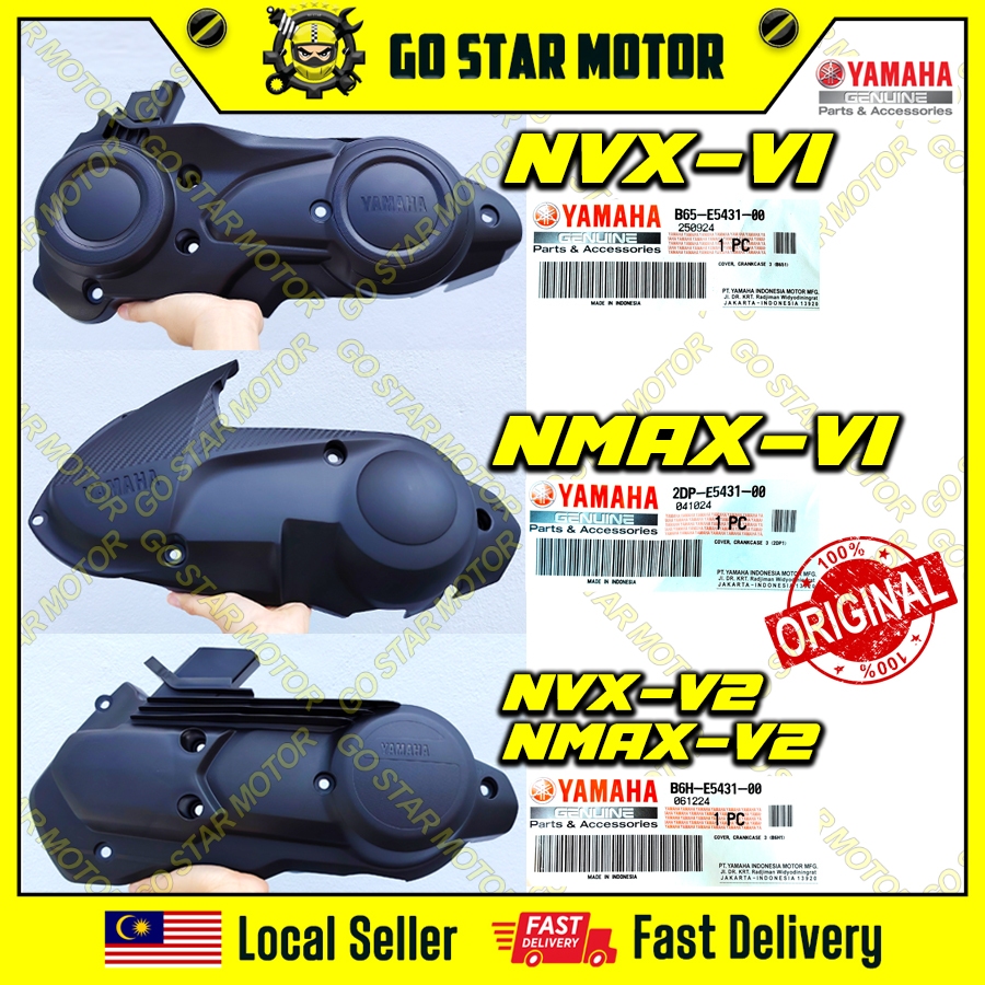 YAMAHA NVX NVX155 V1 V2 / NMAX NMAX155 V1 V2 Crankcase Cover Crank Case Engine Belting CVT Cover ...