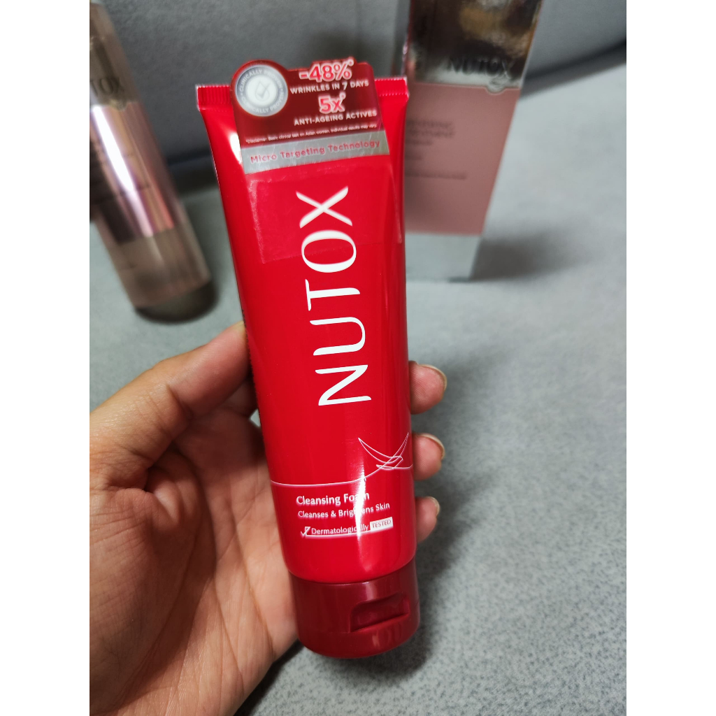 Nutox Youth Restoring Cleansing Foam 100ml (All Skin Types) | Shopee ...