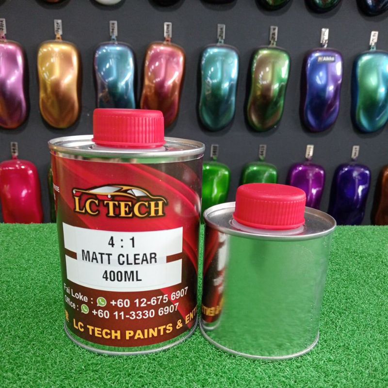 2K MATT CLEAR 4:1 (400ML) | Shopee Malaysia