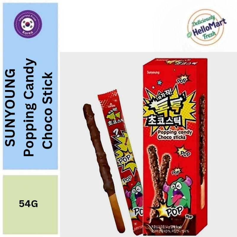 【Korea🇰🇷】SunYong popping Candy Choco Stick 54g | Shopee Malaysia