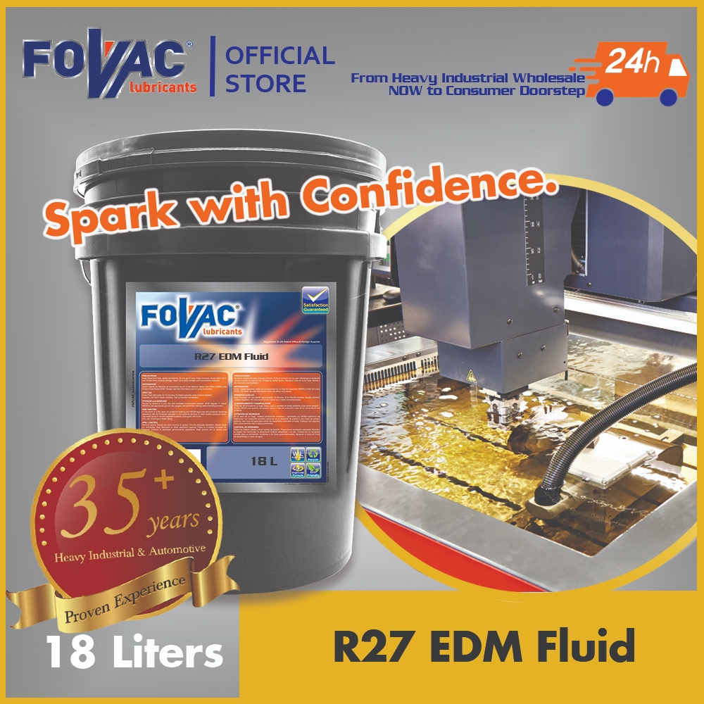 FOVAC® R27 EDM Fluid - 18 Liters | Shopee Malaysia