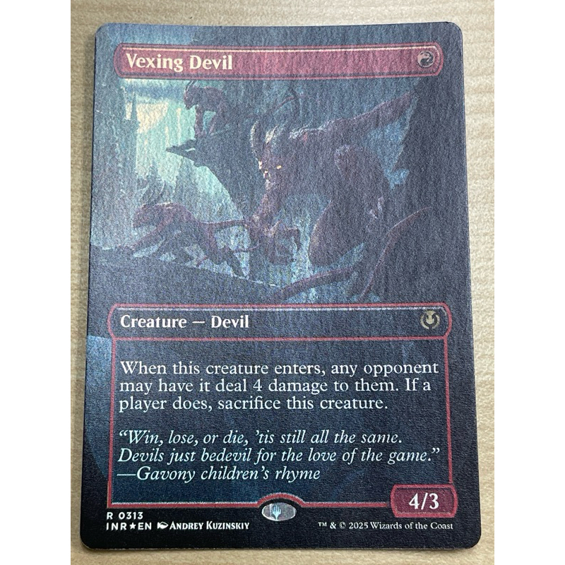 (INR) VEXING DEVIL EA FOIL | Shopee Malaysia