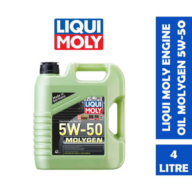 【100% ORIGINAL】LIQUI MOLY Fully Synthetic Molygen New Generation 5W-50 ...