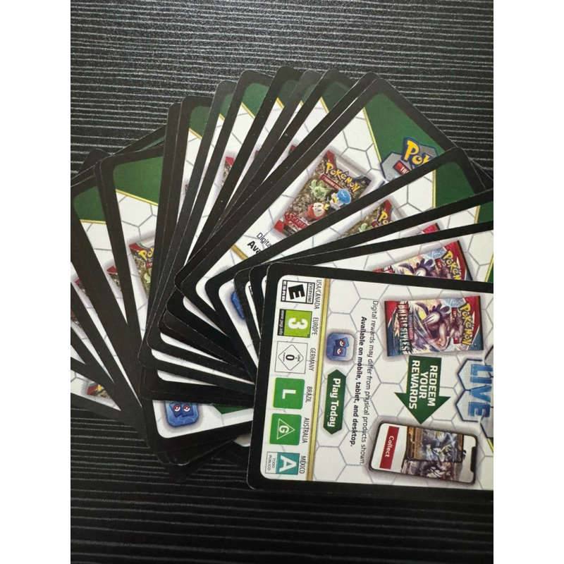 PTCG EN [Digital Code card] For PTCG Live [Journey Together] | Shopee ...