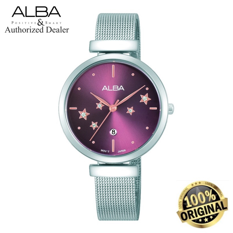 (Official Warranty) Alba Quartz Stainless Steel MALAYSIA Exclusive ...
