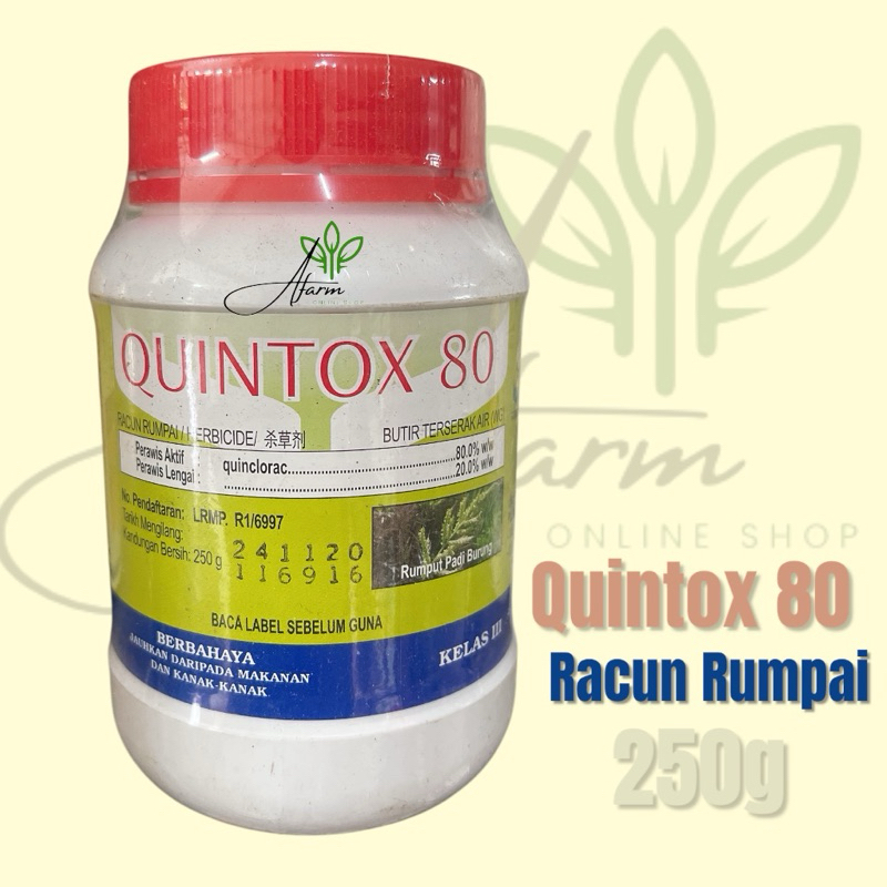 Quintox 80 250g| Farmcochem |Herbicide|Racun Rumput Padi | Shopee Malaysia