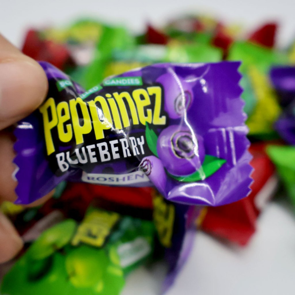 ROSHEN PEPPINEZ - SOUR FRUIT FILLED CANDIES { 300G , 500G , 900G ...