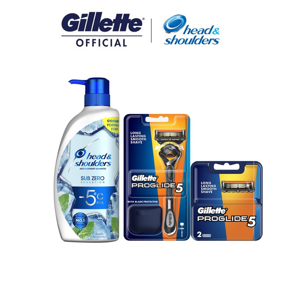 [Sub-Zero Grooming Kit] Gillette Fusion Proglide 2S Cart + Razor + Head ...