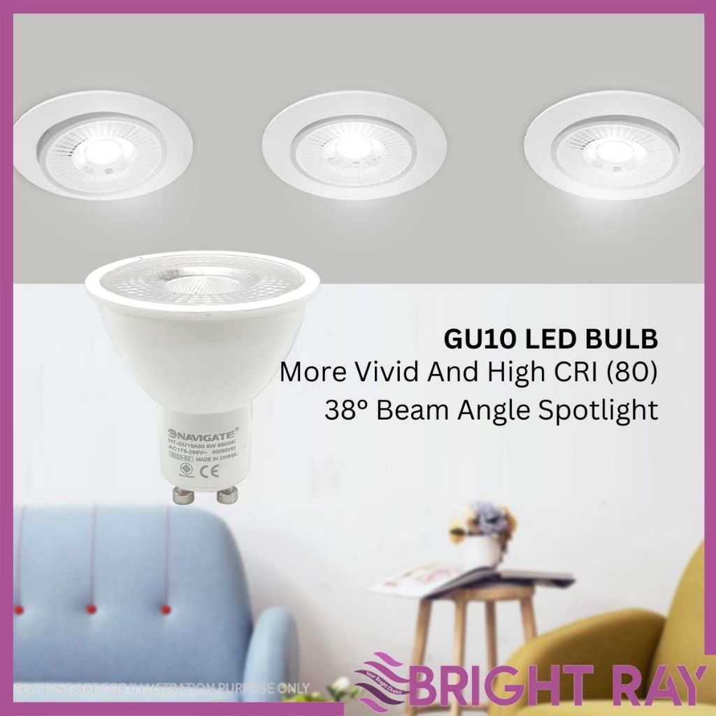 NAVIGATE/ IMITOS GU10 7/8W LED Bulb Spotlight Track Light Tracklight ...
