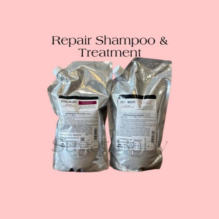 Milbon Global Japan Refill Pack Repair Restorative / Moisture ...