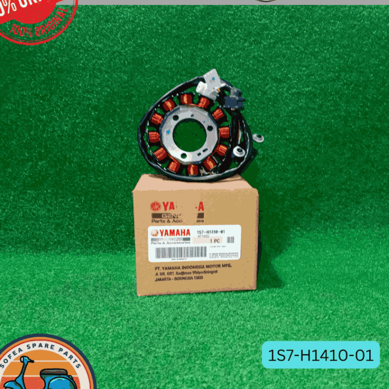 LC135 FUEL COIL LC STATOR COIL LC MAGNET COIL 100% ORIGINAL YAMAHA ...