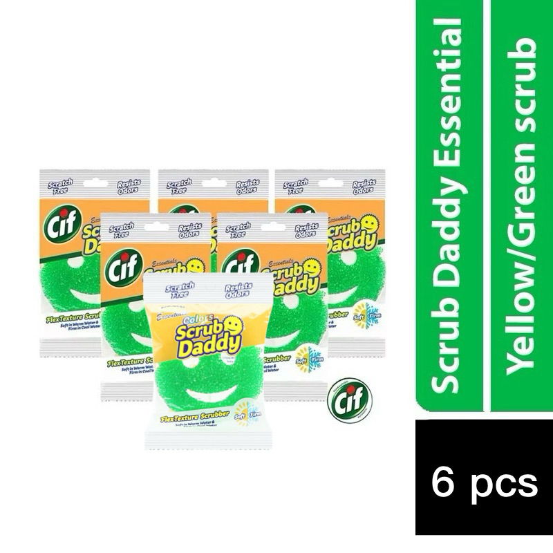 Scrub Daddy Essentials - 6pcs | Shopee Malaysia
