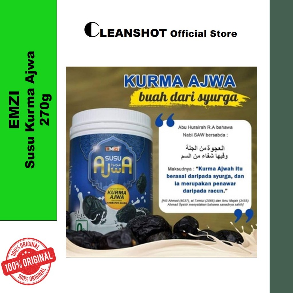 Susu Kurma Ajwa Emzi 270g | Shopee Malaysia