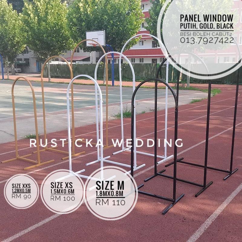 Props Arch Stage Background Panel Besi Decoration Wedding Ceremony ...