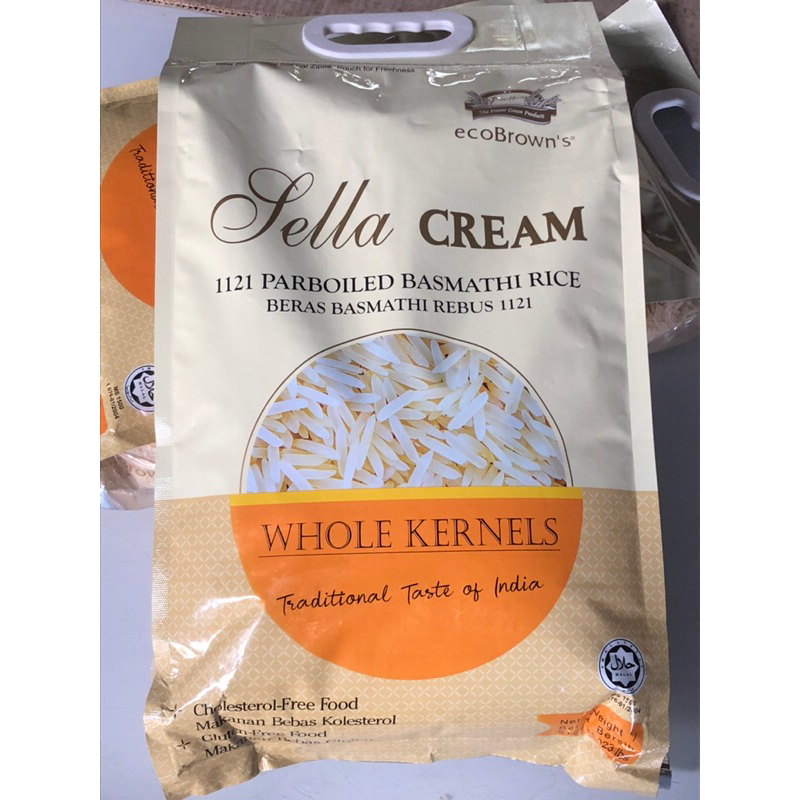 Beras Basmathi Sella Cream 1121 | Shopee Malaysia