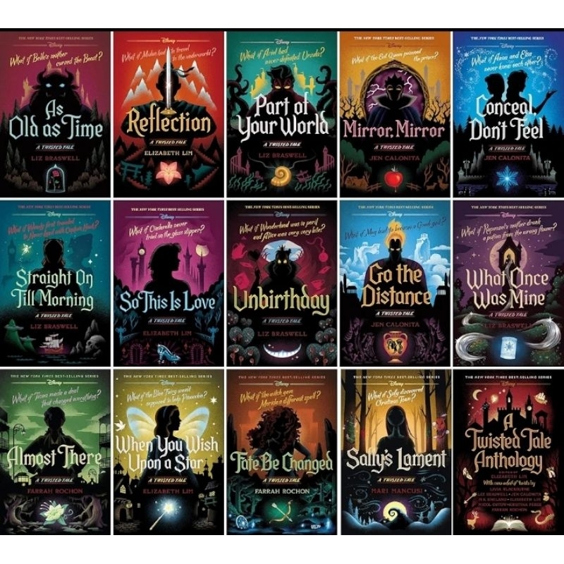 Disney Twisted Tale Series Set Collection (Book 1-15) | Shopee Malaysia