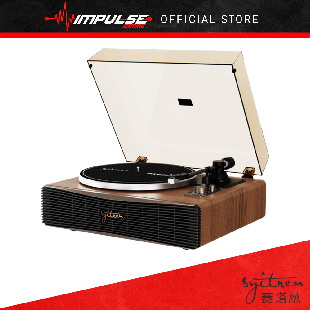 Syitren Paron Pro Vinyl Record Player | Shopee Malaysia