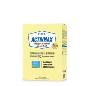 ACTIVMAX WEIGHT CONTROL CEREAL DRINK (2'S X 350 GM) | Shopee Malaysia