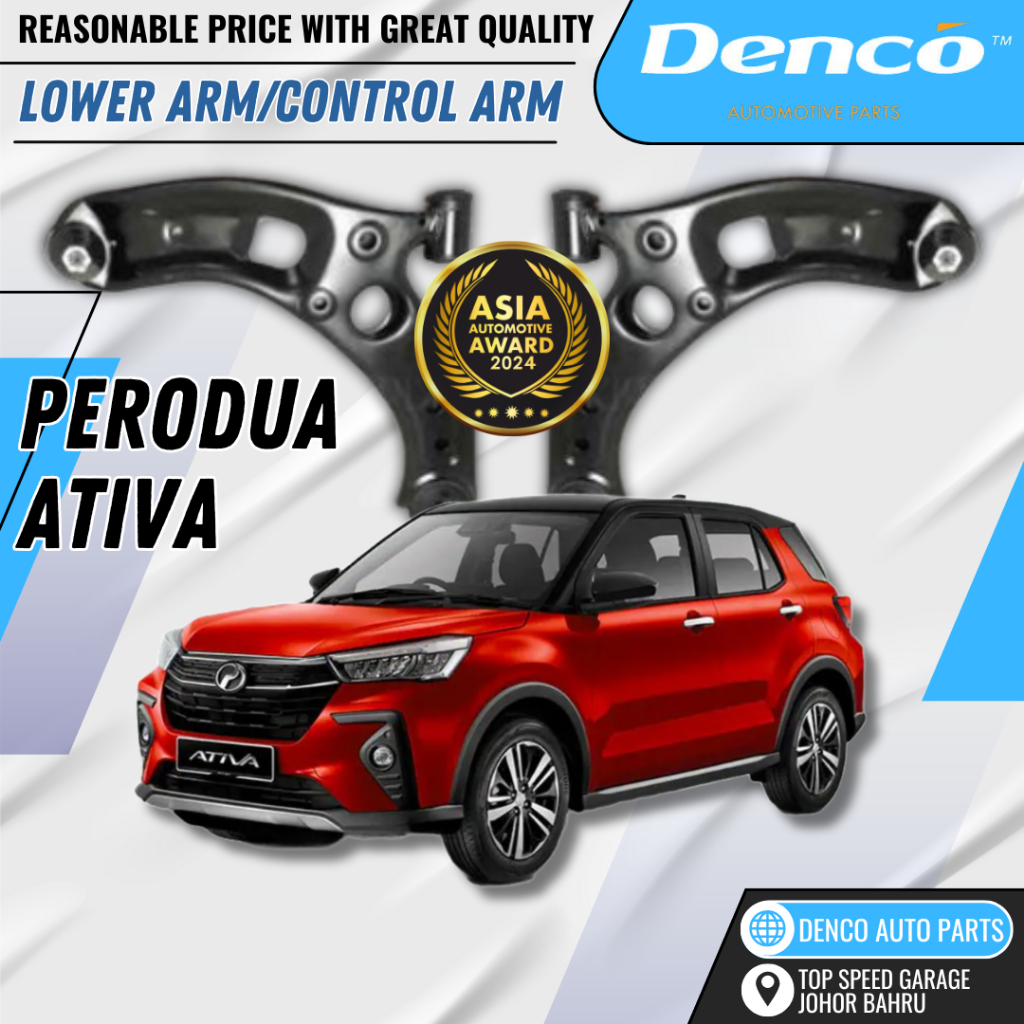 PERODUA ATIVA - DENCO ORIGINAL LOWER ARM [FRONT/DEPAN] | Shopee Malaysia