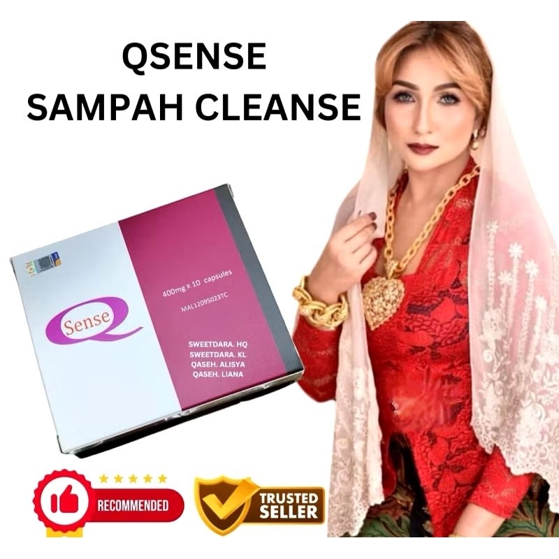 QSENSE SAMPAH CLEANSE ORIGINAL HQ BY KAK KM BEAUTY | Shopee Malaysia