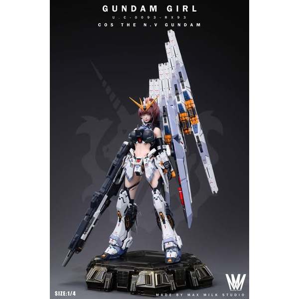 MMS - Gundam Girl Resin Statue GK Anime Figure | Shopee Malaysia