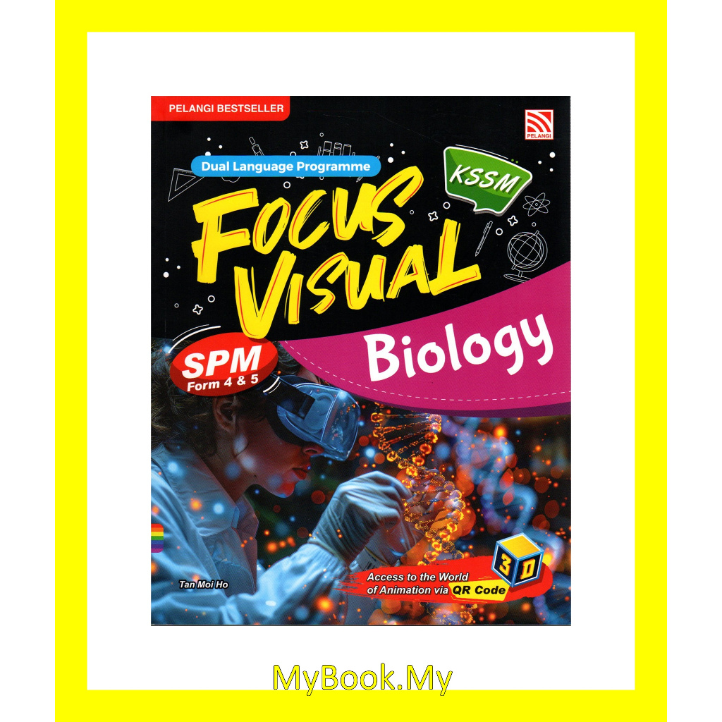 *BARU* MyB Buku Rujukan/Nota : Biology DLP - Focus Visual SPM Tingkatan 4&5 (Pelangi) | Shopee ...