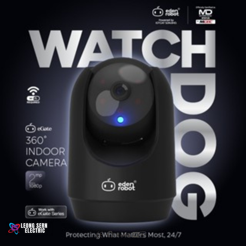 {LSE}-Eden Robot | eGate WatchDog 360 Indoor Smart Camera CCTV *Limited ...