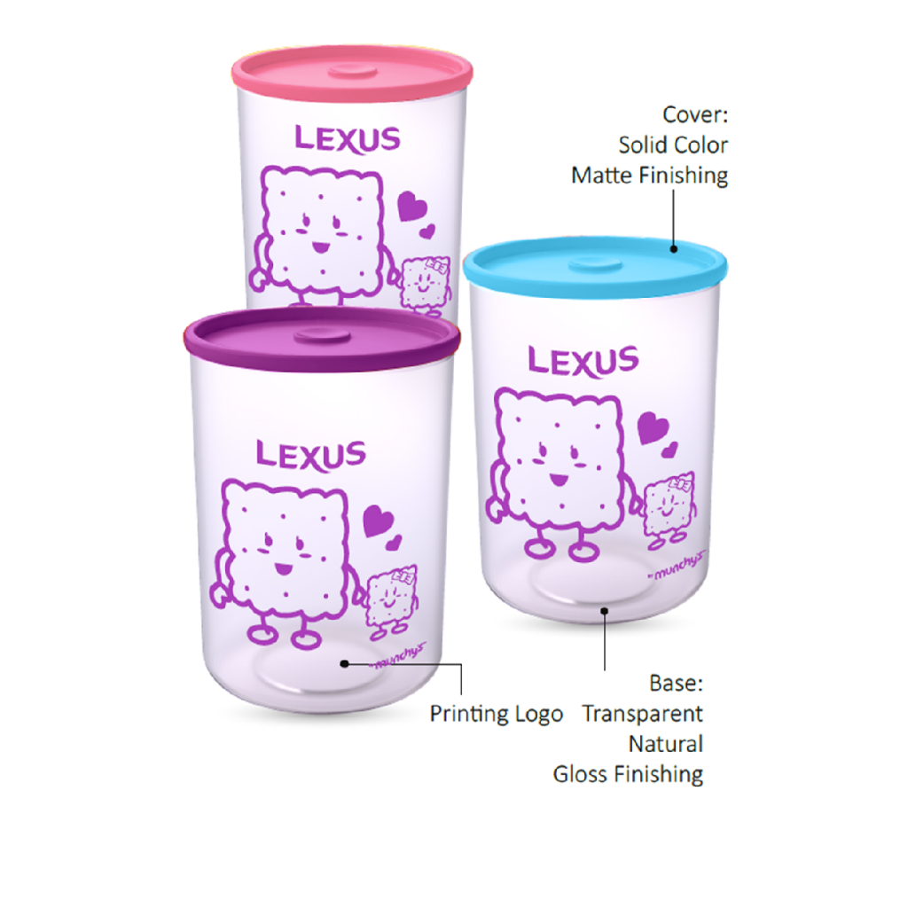 [NOT FOR SALE] Lexus Container 3500ml x 1 (Assorted Color) | Shopee ...