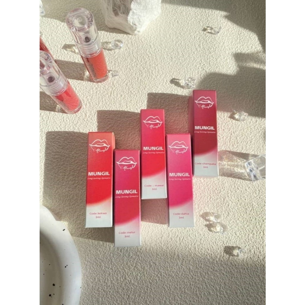🍬 Mungil Lipmatte 3ml Long Lasting Five Code 💯ORIGINAL | Shopee Malaysia